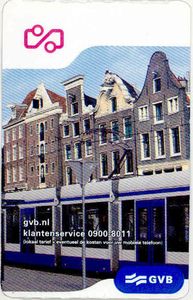Transport Ticket: GVB tram in Amsterdam (GVB - Gemeentelijk ...