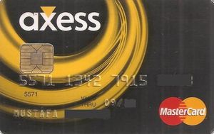 Bank Card: Axess (Akbank T.A.Ş., Turkey) Col:TR-MC-0327