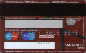 Cartões de bancos: Santander Flex Internacional (Banco Santander ...