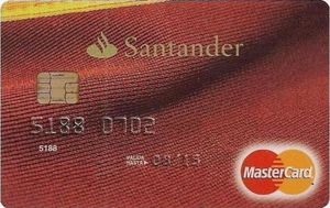 Bank Card: Santander (Banco de Santander, SpainCol:ES-MC-0405