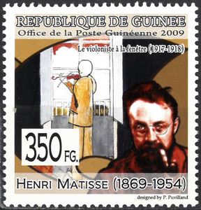 Stamp: Henri Matisse (1869-1954) (Guinea: Illegal Stamps(Guinea) Col:GN ...