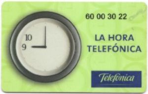 Phonecard: La Hora Telefonica (Telefónica de Argentina, Argentina ...