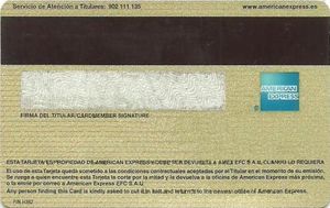 Bank Card: American Express (American Express, SpainCol:ES-AE-0001.03