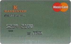 Bank Card: Bankinter Platinum (Bankinter, SpainCol:ES-MC-0423.01
