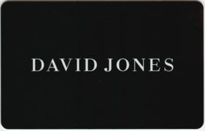 Gift Card: Plain Black Card (David Jones, Australia(David Jones) Col:AU ...