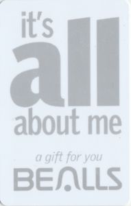 Gift Card: Its all about me (Bealls Florida, United States of America ...
