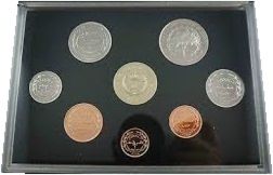 Coin: Various Dinars (Proof set 1985) (Jordan(1949~Today - Proof sets ...