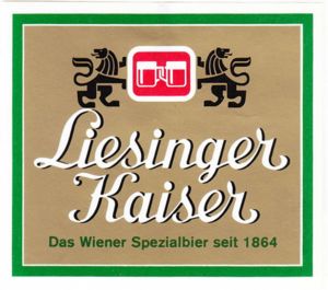 Drink Label: Liesinger Kaiser (Brauerei Liesinger Wien /closed ...