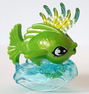 Meal Toy: Green fish (Kinder Surprise, Europe) (Kinder - Youmitik ...