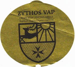 Drink Label: Zythos VAP (VAP Kougios ABEE, GreeceCol:GR-BEER-000485