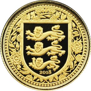 Coin: 2 Pounds (Royal Arms of England) (Gibraltar(2003~2022- Elizabeth ...
