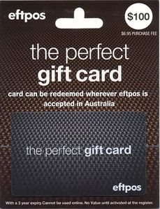 Gift Card: The Perfect Gift Card (Blackhawk Network, Australia(Eftpos ...