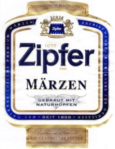 Drink Label: Zipfer Märzen (Brauerei Zipf, AustriaCol:AT-BEER-001512