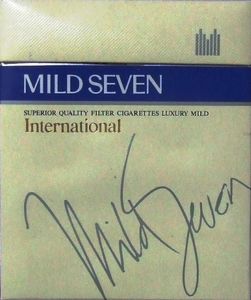 Cigarette Pack: Mild Seven International (Japan) Col:JP-CT-0058