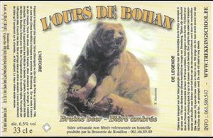 Drink Label: L'Ours de Bohan (Brasserie de Bouillon, BelgiumCol:BE-BEER ...