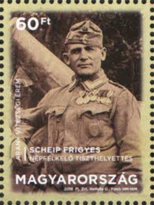 Stamp: Frigyes Scheip (Hungary(Heroes of World War I) Mi:HU 6014,Yt:HU ...