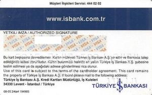 Bank Card: Maximum (Türkiye İş Bankası, Turkey) Col:TR-VI-0332.01