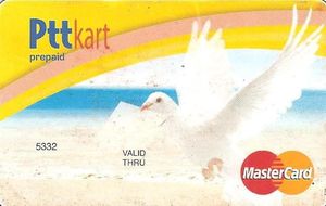 Bank Card: PTT Kart - Prepaid (Denizbank, Türkiye (Turkey)Col:TR-MC-0012.01