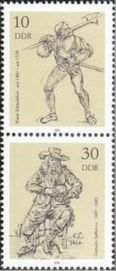 Stamp: Drawings (Germany, Democratic Republic (DDR)(Drawings from the ...