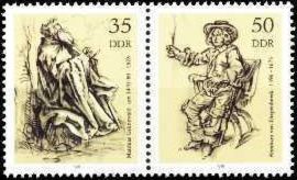 Stamp: Drawings (Germany, Democratic Republic (DDR)(Drawings from the ...