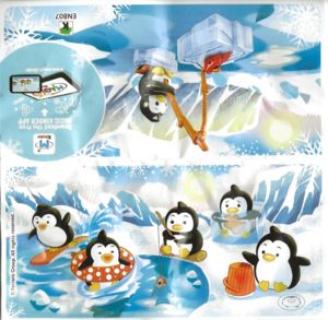 Meal Toy: Penguin fishing (Kinder Surprise, Europe(Maxi - Cool penguins ...