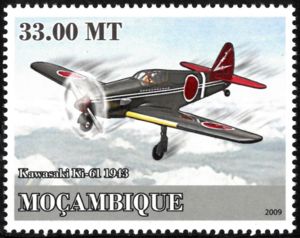 Stamp: Kawasaki Ki-61 1943 (Mozambique(History of Transport - Military ...