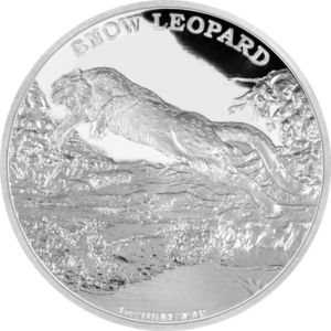 Coin: 2 Dollars (Snow Leopard) (Niue) (Numismatic Product - Endangered ...