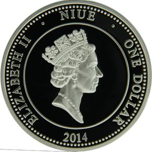 Coin: 1 Dollar (Colosseum - Fortius) (Niue(Numismatic Product ...