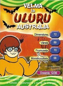 Game Card: Velma la Uluru , Australia (Scooby-Doo World of Mystery ...