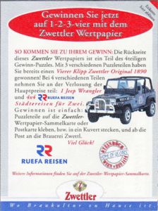 Drink Label: Zwettler Export (Privatbrauerei Zwettl, AustriaCol:AT-BEER ...