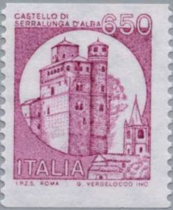 Sello: Castles- Serralunga d'Alba (Italia) (Castles) Mi:IT 2037,Sn:IT ...
