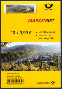 Stamp: Foil Sheet-Moselle River, near Kröv (Germany, Federal Republic ...