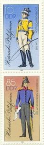 Stamp: Historic Postal Uniforms (Germany, Democratic Republic (DDR ...
