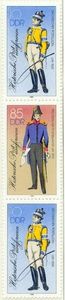 Stamp: Historic Postal Uniforms (Germany, Democratic Republic (DDR ...