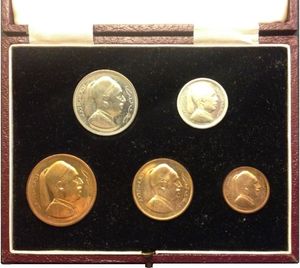 Coin: Various Piastres (Proof set 1952) (Libya(1952~Today - Proof sets ...