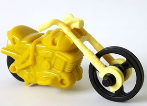 Meal Toy: Yellow motorbike (Kinder Surprise, Worldwide(Kinder - Sprinty ...