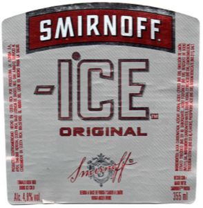 Etiqueta de bebida: Smirnoff Original (Florida Ice & Farm Co., Costa ...