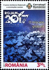 Stamp: Scouting - a global movement (Romania(6th National Jamboree of ...