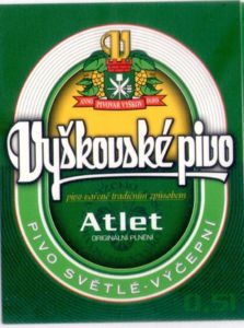 Drink Label: LP09II-Atlet (Pivovar Vyškov /closed/, Czech RepublicCol ...