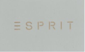 Gift Card: Gray card (Esprit, Denmark(Esprit) Col:DK-Esprit-31