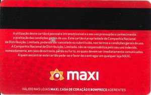 Tarjeta Funcional: Maxi - Desconto (Shops - Supermarkets, Angola(Maxi ...