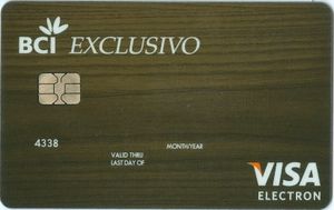 Cartões de bancos: BCI Exclusivo (Bci, MoçambiqueCol:MZ-VE-0014