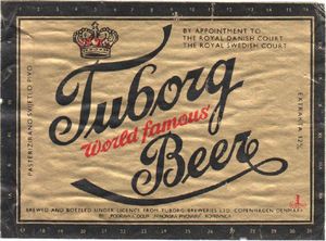 Drink Label: Tuborg beer (Pivovara Koprivnica /Carlsberg Croatia ...