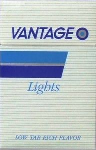 Cigarette Pack: Vantage Lights (JapanCol:JP-CT-0062