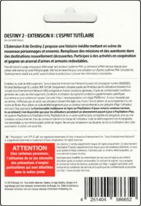 Gift Card: DESTINY 2 l'esprit tutelaire (PlayStation, France ...
