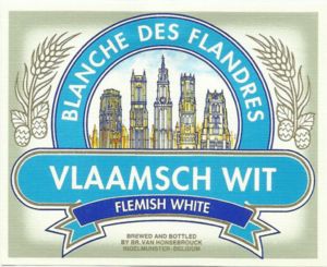 Drink Label: Blanche Des Flandres-Vlaamsch Wit (Brouwerij Van ...