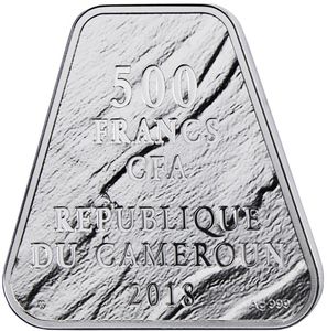 Moeda: 500 CFA Francs (VII) (Camarões) (2018 - The Ten Commandments)
