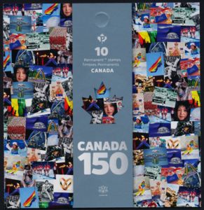 Stamp: 150th Anniv. of the Confederation of Canada, booklet (Canada ...