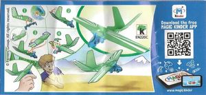 Meal Toy: Dark green (Kinder Surprise, Europe(Kinder - Go Move ...