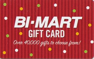 Gift Card: Over 40,000 gifts to choose from! (Bi-Mart, United States of ...